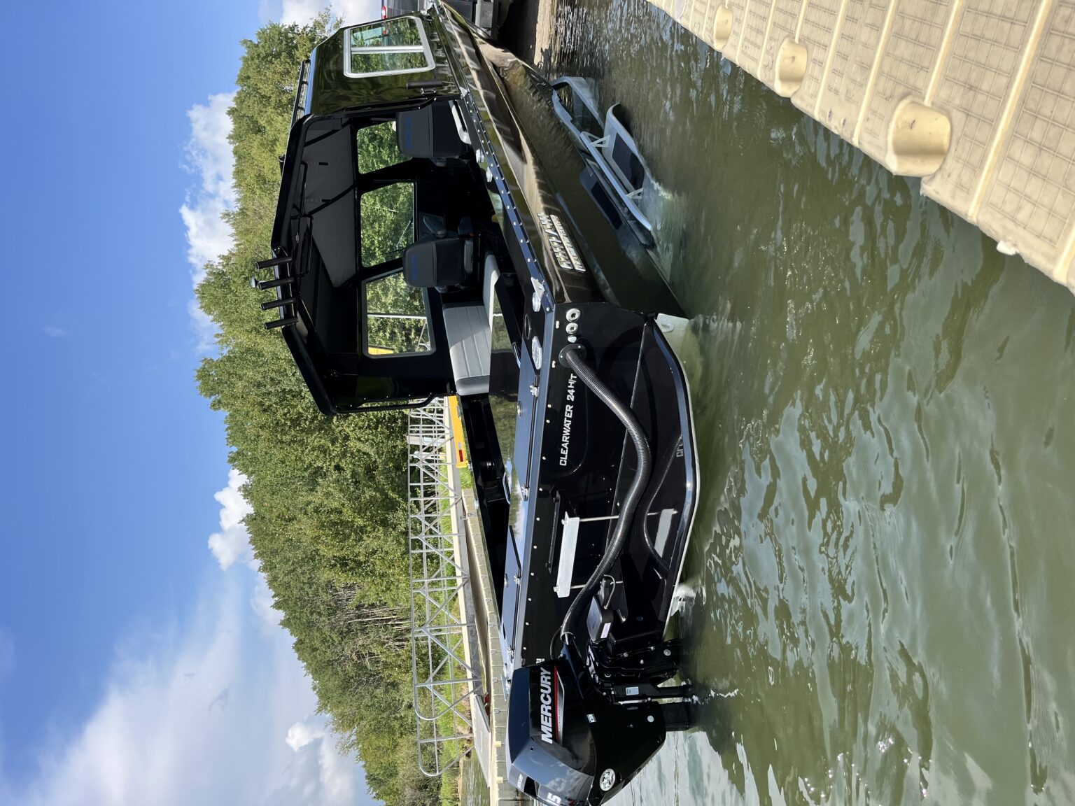 Clearwater Hard Top - Outlaw Marine Elite Jet Boat Model