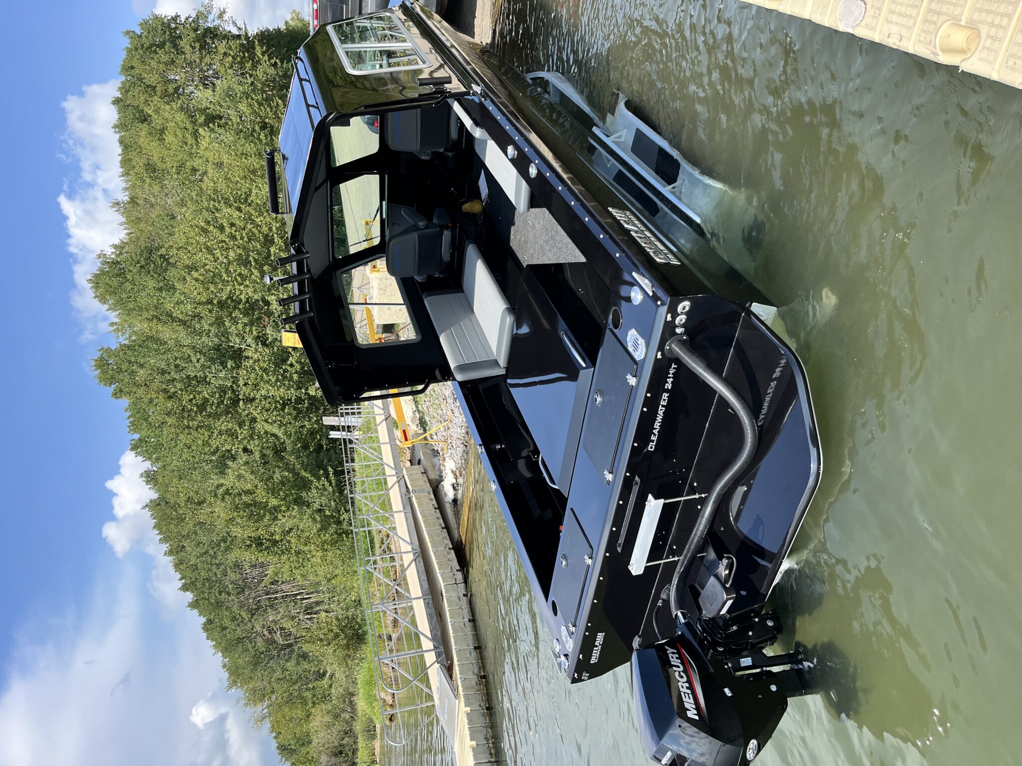 Clearwater Hard Top - Outlaw Marine Elite Jet Boat Model
