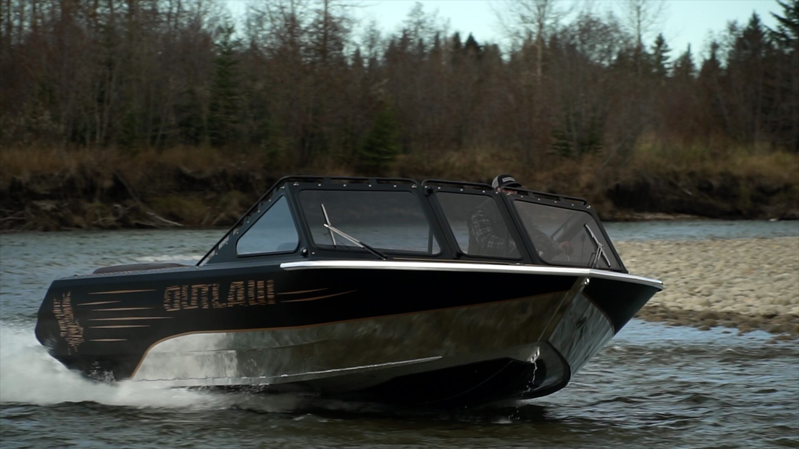 Muskwa Wide Body - Outlaw Marine Elite Jet Boat Model