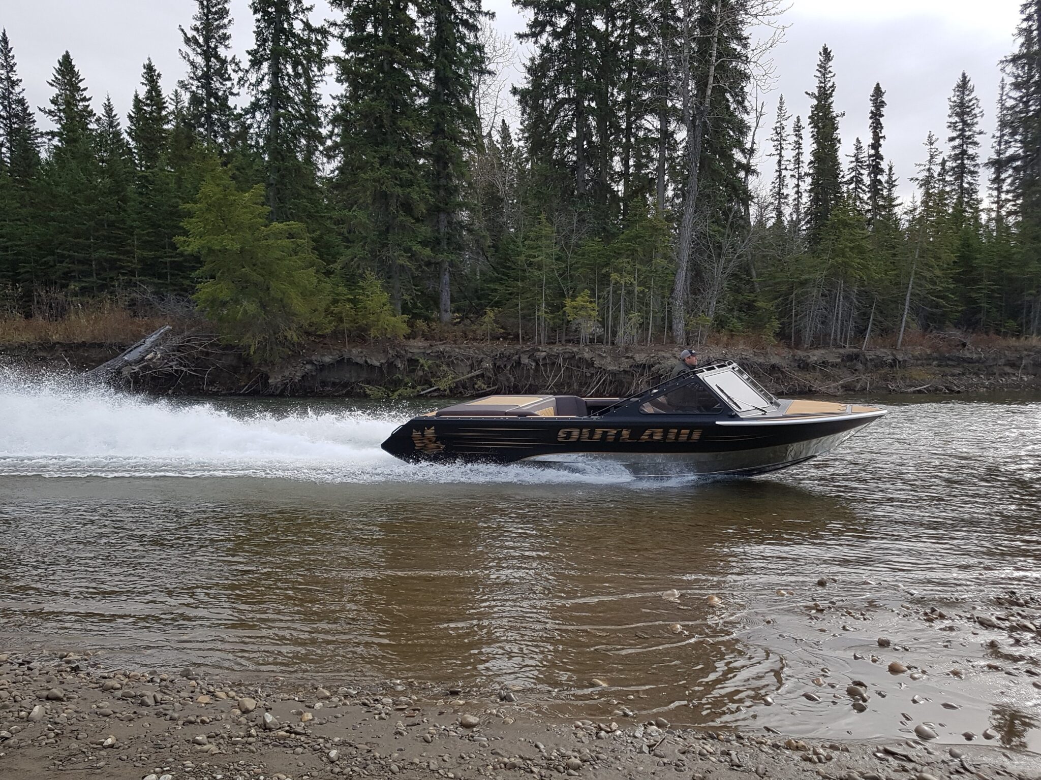 Muskwa Wide Body - Outlaw Marine Elite Jet Boat Model